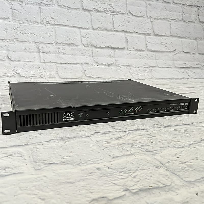 QSC Rave 81S Digital Audio Router | Reverb