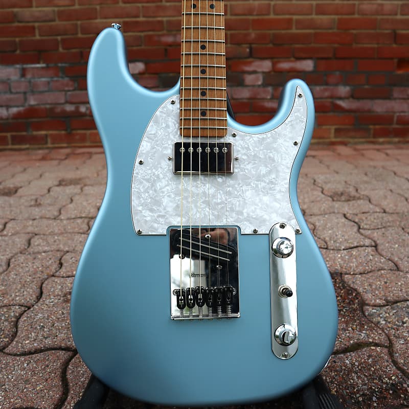 Warmoth Hybrid Strat - Blue | Reverb