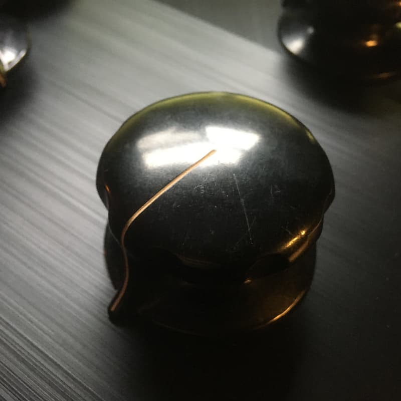 Large 2" fluted & skirted MIC Console Knob (Viz RCA Phenolic | Reverb