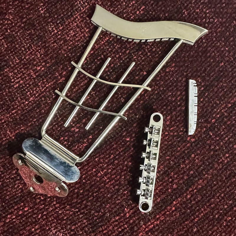 Harmony Hofner 12-String Nickel Tailpiece, Baldwin 12-String | Reverb