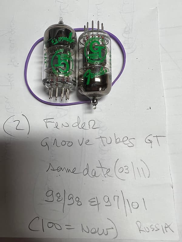 Groove Tube Fender 12AX7 ( Pair) | Reverb