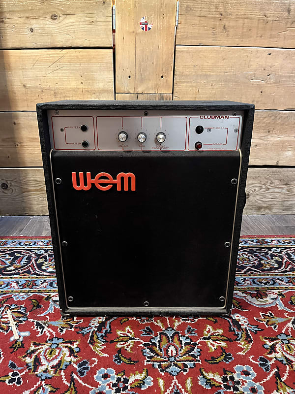 1970s All-Valve WEM Clubman with Jensen 10’’ Speaker 5W | Reverb UK
