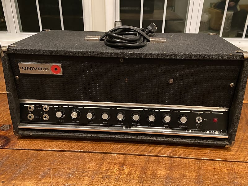 Univox U-1000 1968 - 1971 Black | Reverb