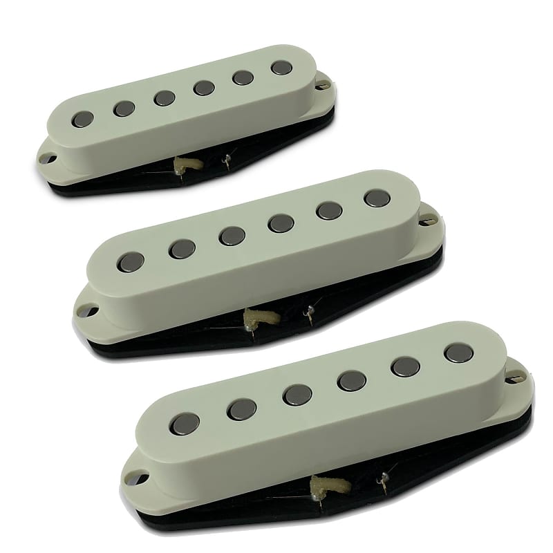 Lollar Blonde Matching Pickup Set for Stratocaster - Flat | Reverb