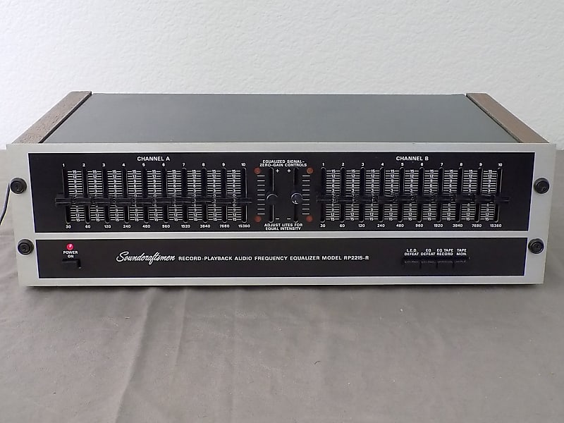 Soundcraftsmen RP-2215-R Equalizer with real wood sides | Reverb