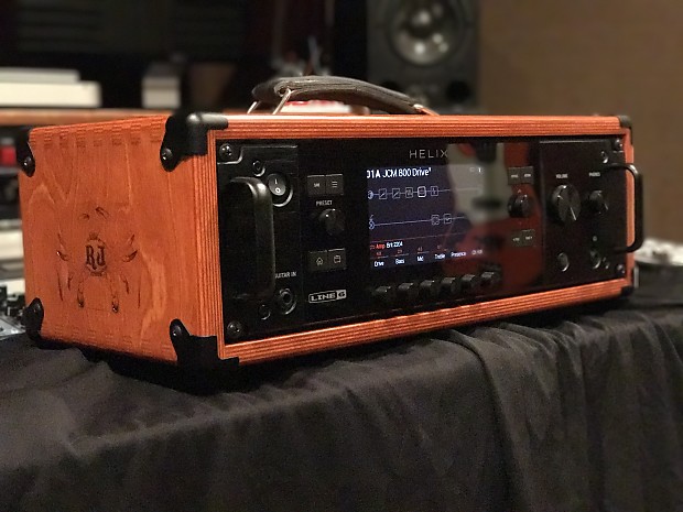 Custom line 6 Helix Amp/ multi effects unit Rack 3u rack case | Reverb