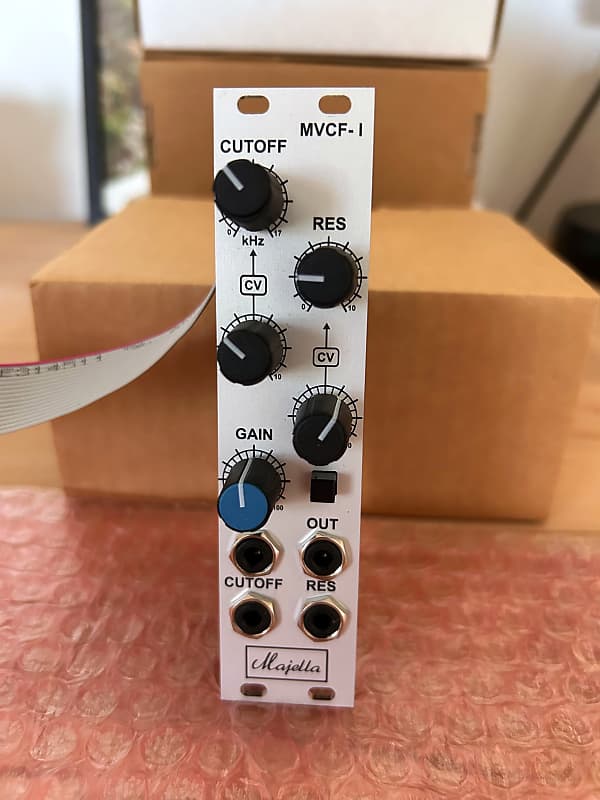 Majella Audio MVCF-1: 6HP analog 12dB/oct VCF with Lowpass | Reverb