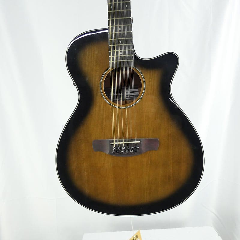Used Ibanez AEG5012-DVH 12 STRING Acoustic Guitars Sunburst | Reverb