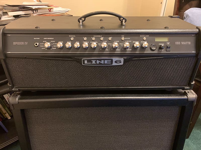 Line 6 Spider IV HD150 w/ 4x12 Half Stack & Line 6 FBV | Reverb