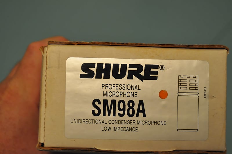 Shure SM 98a miniature condenser microphone with | Reverb Canada