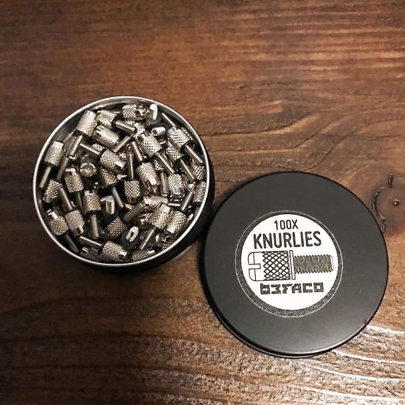 Befaco Knurlies 100 pack M2.5 Rack Screws Silver ~ MINT! Like | Reverb