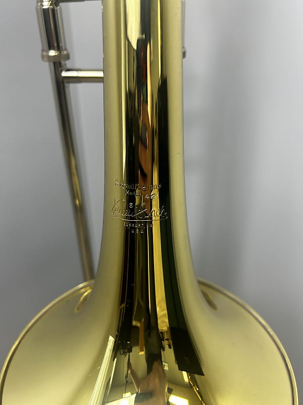 Bach 42 trombone with CL-2000 rotor | Reverb