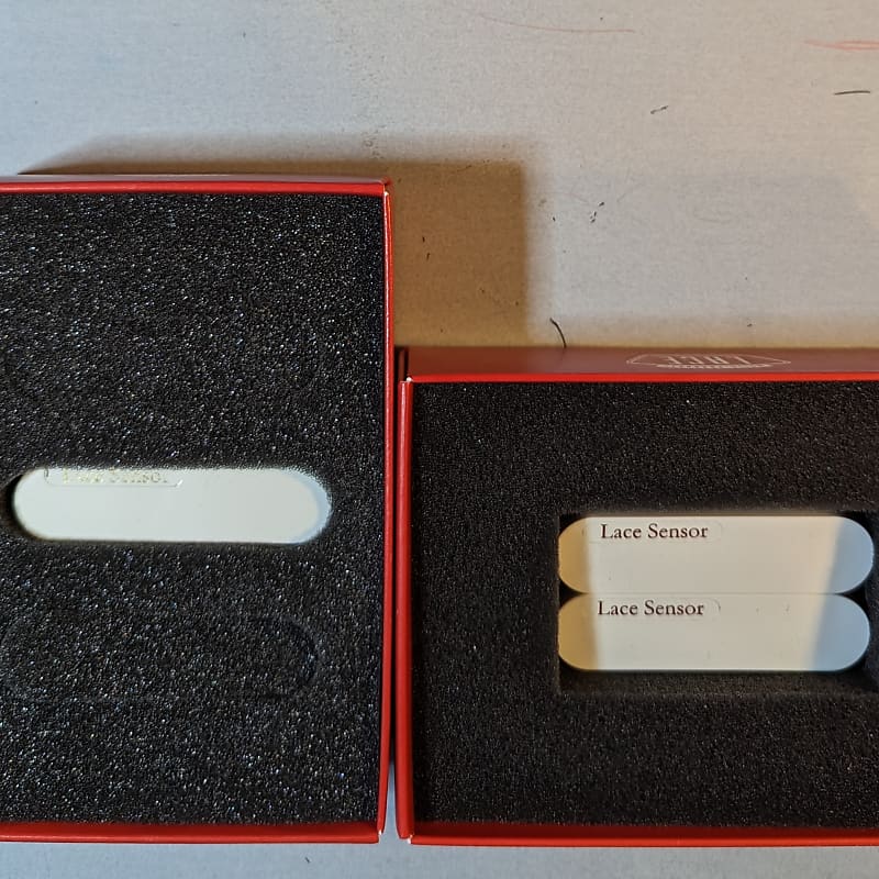 Lace Sensor Dually Gold Single & Red Humbucker HS | Reverb