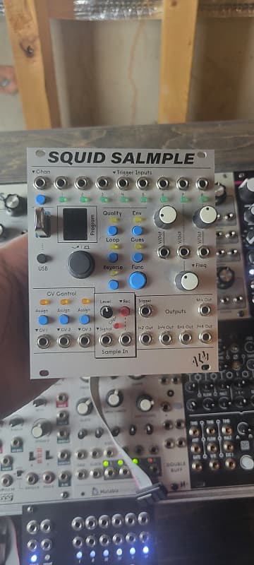 ALM/Busy Circuits Squid Salmple 2020s - Silver | Reverb