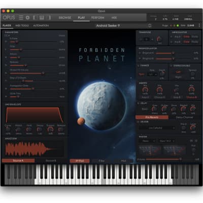 EastWest Forbidden Planet Cinematic Synthesizer Plugin | Reverb