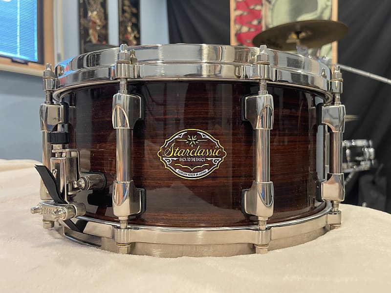 Tama Starclassic Rosewood 6.5x14 Long Island Drum Shop Snare | Reverb