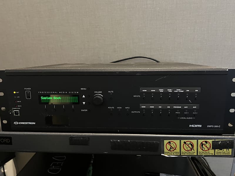 CRESTRON PROFESSIONAL MEDIA SYSTEM 3 SERIES HDMI DMPS-300-C | Reverb