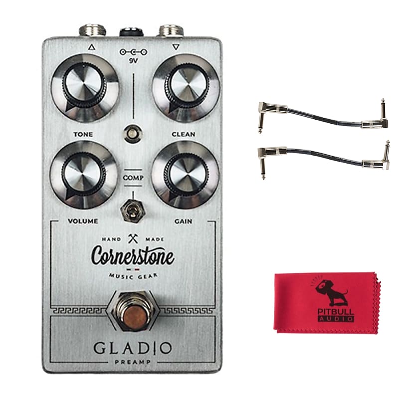 Cornerstone Gear Gladio SC Preamp Guitar Effects Pedal w/ | Reverb