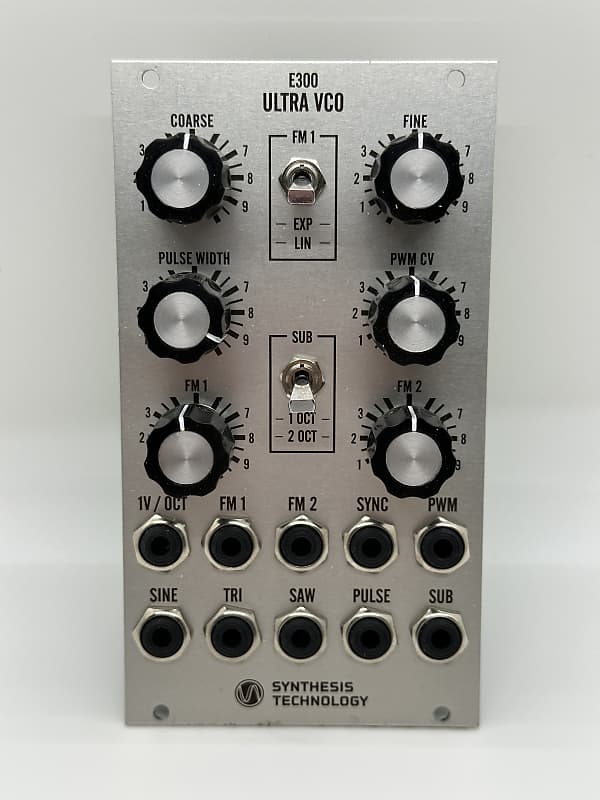 Synthesis Technology E300 Ultra Vco Eurorack Oscillator Reverb