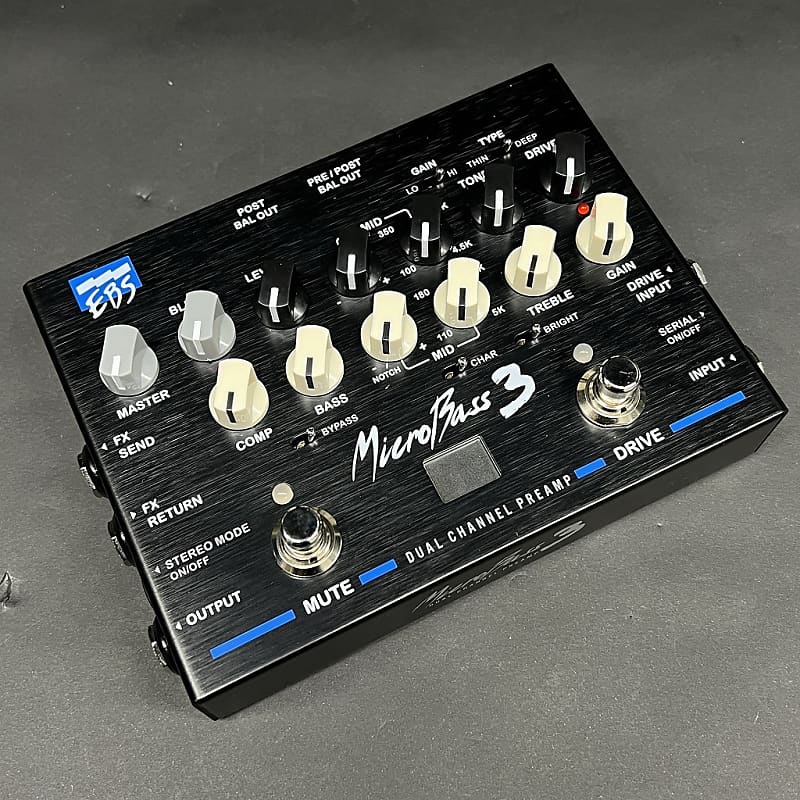 EBS Micro Bass 3 2-Channel Preamp (09/26) | Reverb