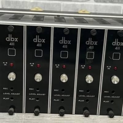 DBX 900 Rack Loaded with 9 411 Modules | Reverb
