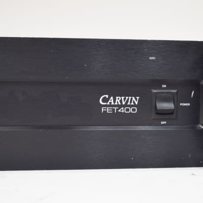 Carvin FET 400 Stereo Power Amplifier | Reverb