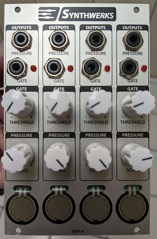 Synthwerks FSR-4 MkII Quad Force Sensing Resistor Module gate | Reverb