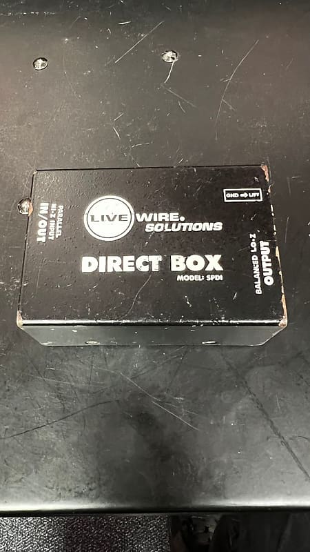 Livewire SPDI Direct Box Passive Direct Box (Houston, TX) | Reverb
