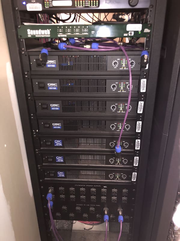 QSC CX1102 Black | Reverb