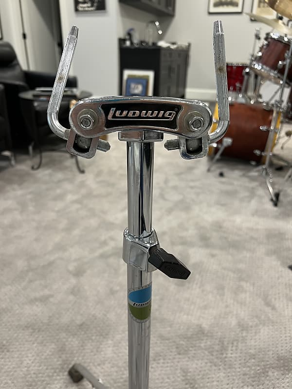 Ludwig Vintage Hercules Double Tom Holder with Tri pod Base | Reverb