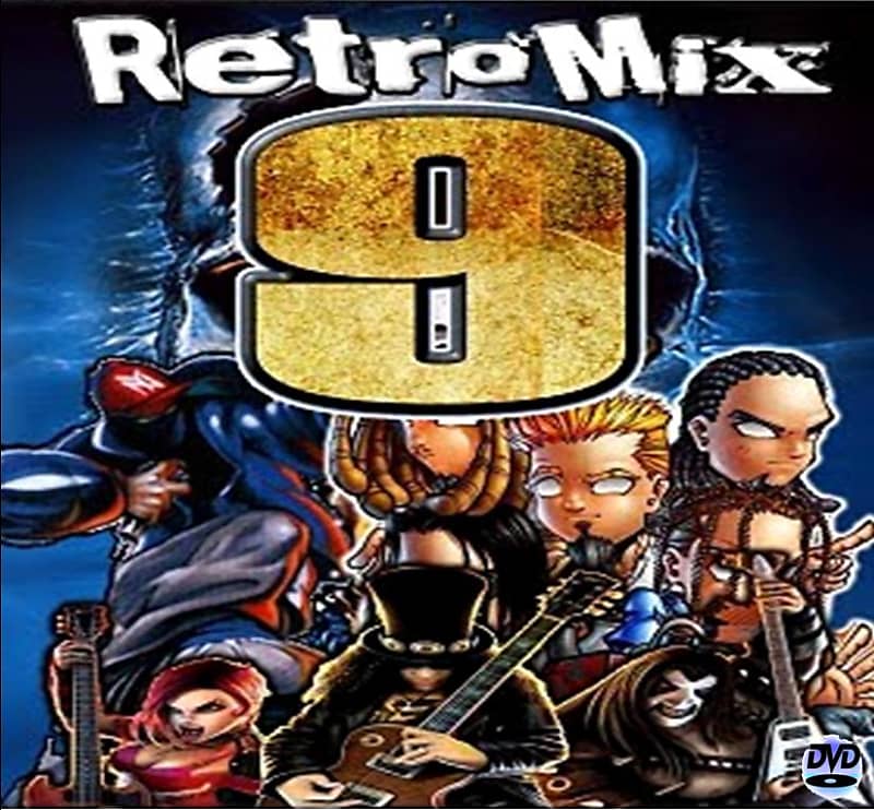 Dj Video Mix DVD " Retro Mix 9 " Metal & Rock Edition / 75 | Reverb