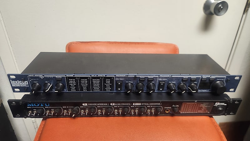 Motu 8Pre Audio Interface Firewire 8 Pre & Lexicon MX200 | Reverb