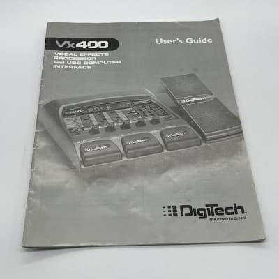 Digitech Studio Quad V2 User's Manual | Reverb