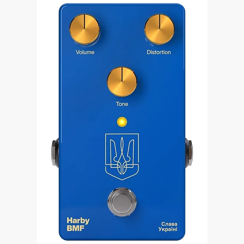 Harby Pedals BMF | Green Russian Fuzz Clone Pedal. New with | Reverb