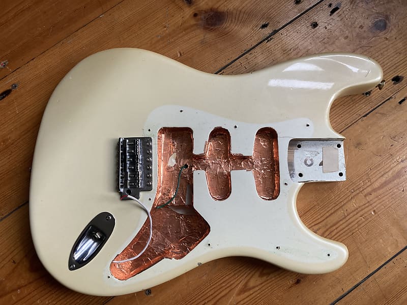 Sunn Mustang Fender Strat Stratocaster Guitar Body Solid | Reverb