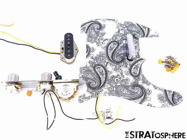 Fender Brad Paisley Road Worn Tele LOADED PICKGUARD | Reverb