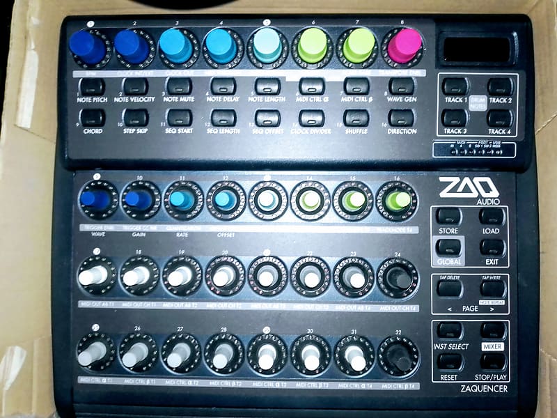 ZAQuencer MIDI Step Sequencer ( Modified Behringer BCR2000 | Reverb UK