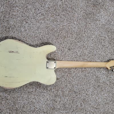 Jim Cat Yellow Relic Telecaster | Reverb
