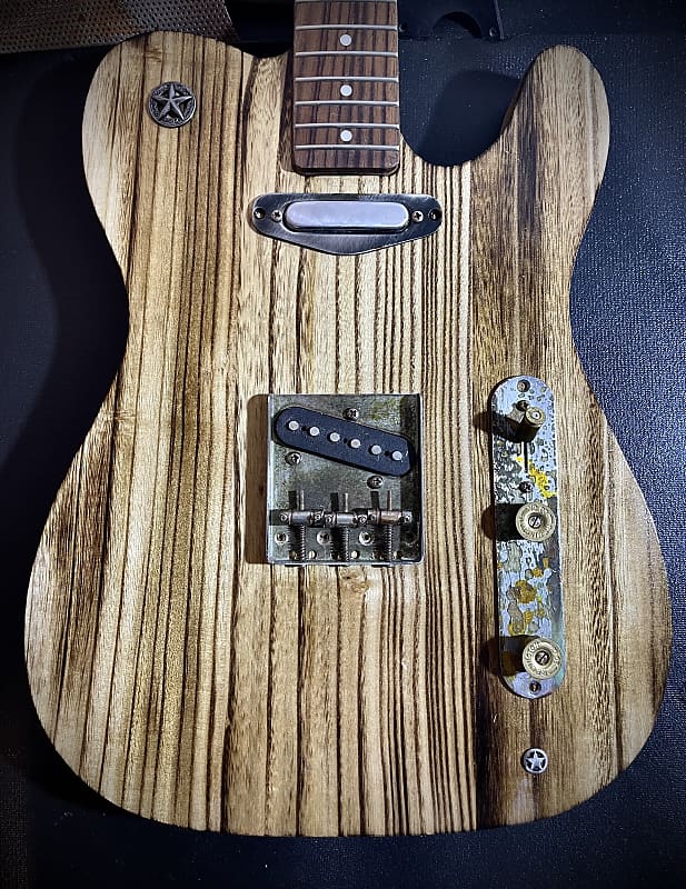 Pistols Crown guitars Barncaster 2022 Natural | Reverb Australia