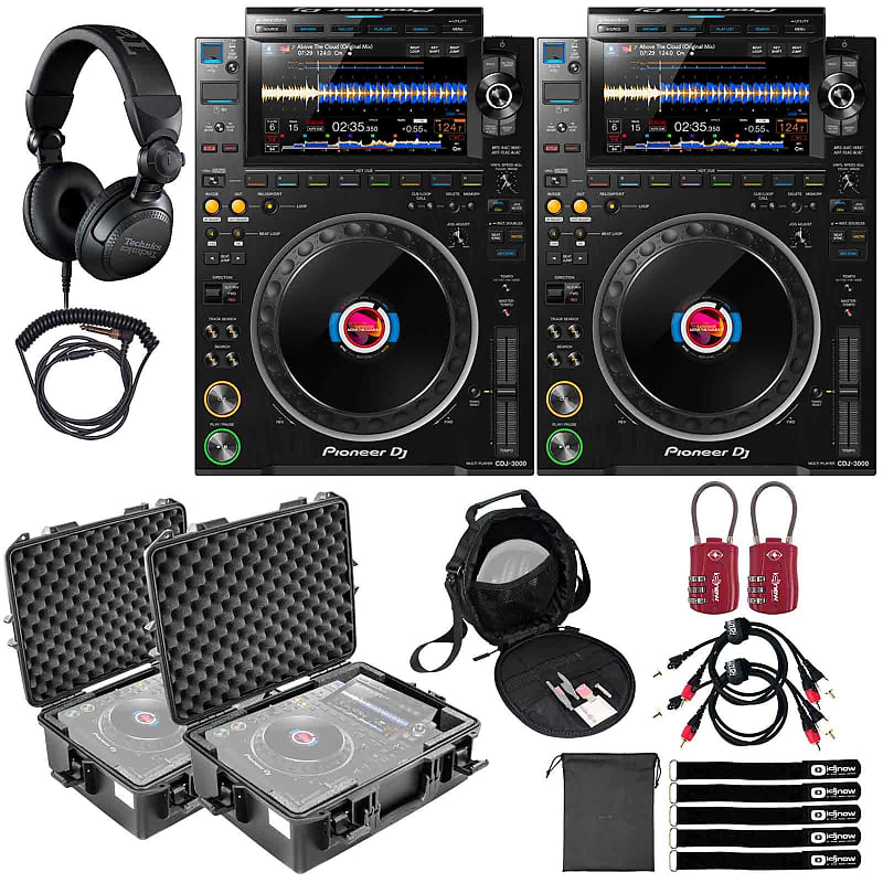 Pioneer CDJ-3000 Flagship Rekordbox High-Res Pro DJ Multi | Reverb