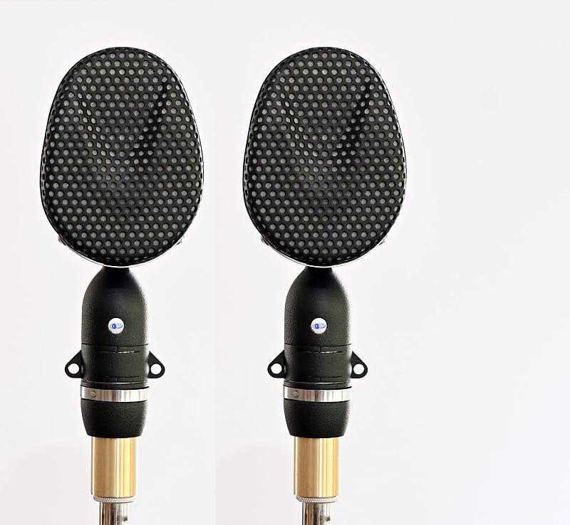 Coles 4038 Ribbon Microphones Matched Stereo Pair w. 4071B | Reverb