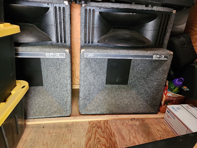 Pair of Peavey SP-3 late 70's/early 80's | Reverb