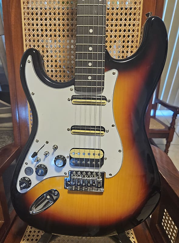 Donner DST-100 left handed upgraded 2024 - Sunburst | Reverb