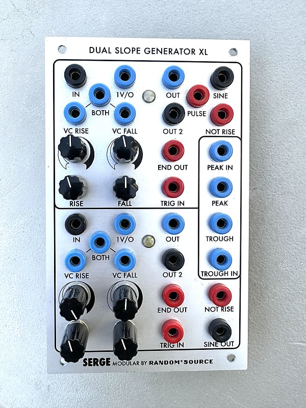 Serge Dual Slope Generator XL - Random Source 2019 - Silver | Reverb