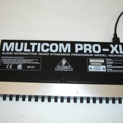 Behringer MULTICOM PRO-XL MDX4600 4-Ch Compressor / Limiter / | Reverb