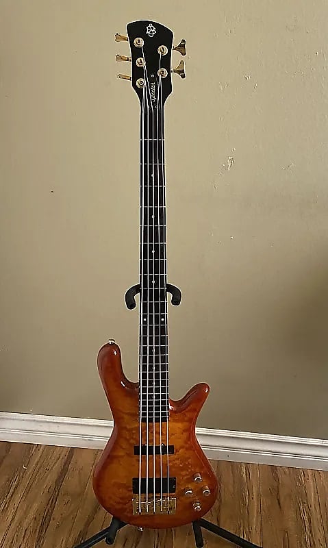 Spector Legend 5 String Sunburst Bass | Reverb
