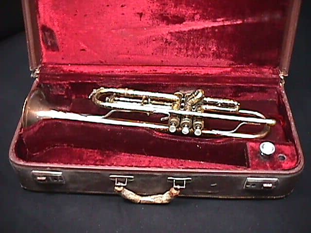 An Antique York Custom Model Bb Trumpet in it's Original Case | Reverb