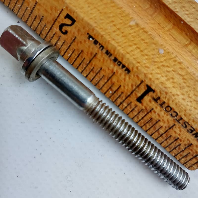 Ludwig 1+ 1 7/8"T-Rod Chrome Snare/Tom Drum 12-24 Tension | Reverb