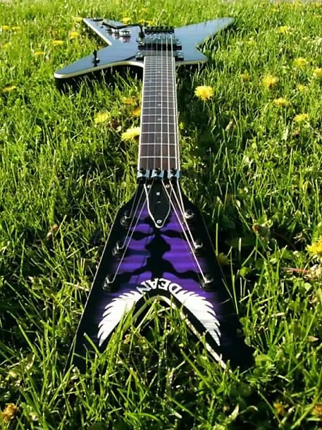 Dean FBD ML Custom Painted Purple/Black | Reverb