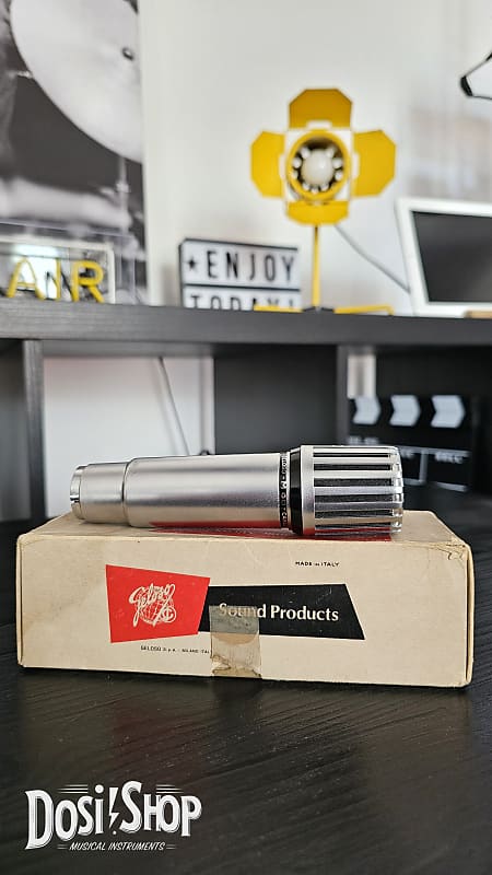 Microfono Geloso Cardoide 250 ohm - Vintage Retrò - Anni '60 | Reverb